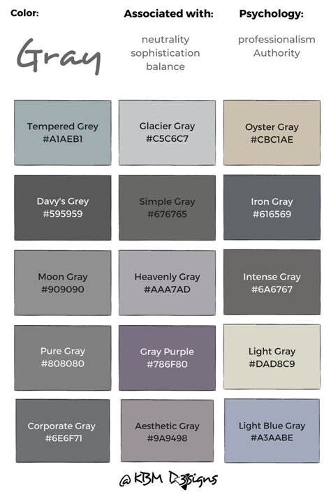 Mã Màu Xám Gray Color Codes Tất Cả Những Gì Bạn Cần Biết