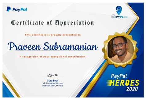 Praveen Subramanian On Linkedin Paypal Hiring Myhappyplace 45