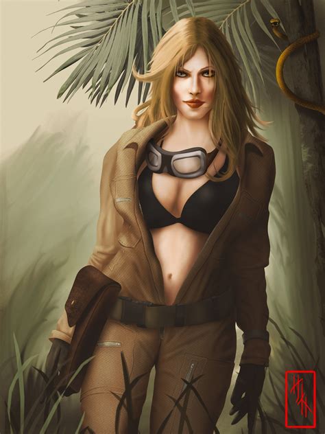 Artstation Eva From Metal Gear Solid 3 Delta