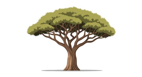Umbrella Thorn Drawing