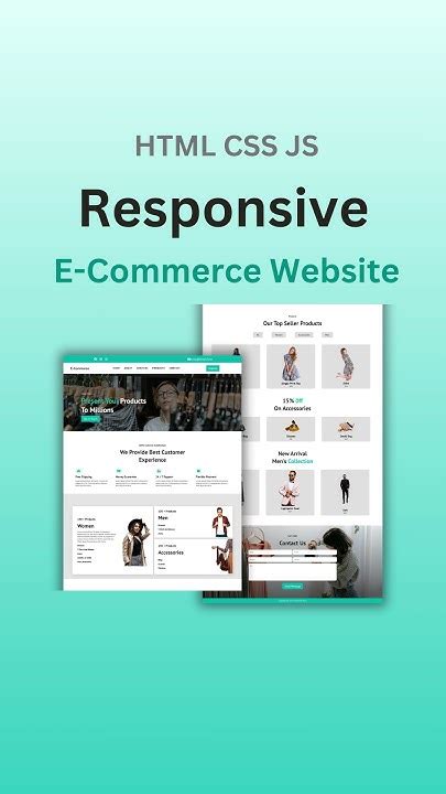 Responsive Website Html Css And Javascript Design Css Html5