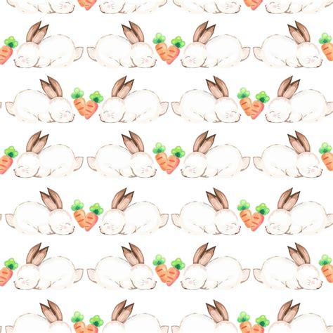 Premium Vector Happy Easter Seamless Pattern Background Vector