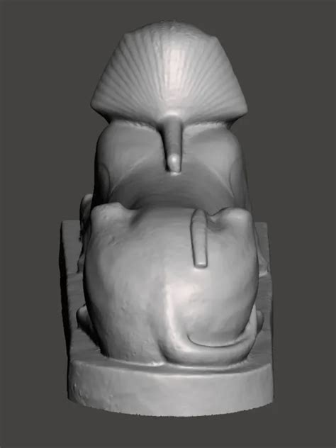 Hatshepsut Sphinx 3d Model Hephaisteion
