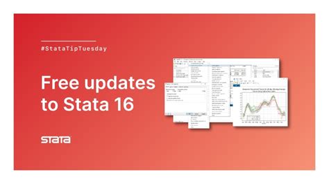 Statacorp Llc On Linkedin We Are Continuously Adding New Features To Stata Between Releases In…