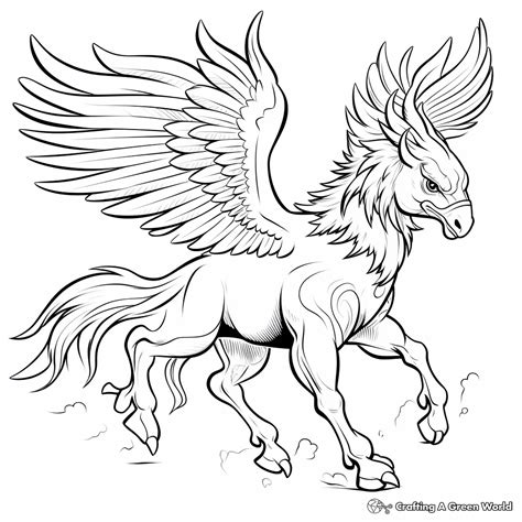 Harry Potter Hippogriff Coloring Pages 2025