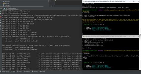windows搭建后怎么访问呀 Issue szluyu gin vue blog GitHub