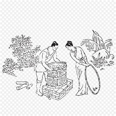 手绘 蒸 古代民间 国潮风png图片素材下载图片编号qommzeva 免抠素材网