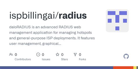 Github Ispbillingairadius Daloradius Is An Advanced Radius Web