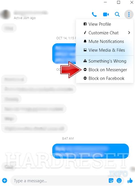 How to Block Someone in Messenger - HardReset.info