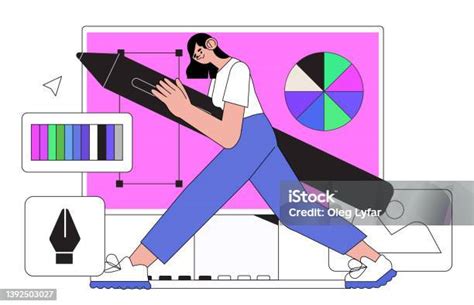 웹 사이트 또는 응용 프로그램 Ui Ux 디자인 및 프로그래밍에서 일하는 여성 연구 및 프로토 타이핑을하는 디자인 전문가 배너