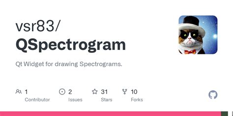 github vsr83 qspectrogram qt widget for drawing spectrograms