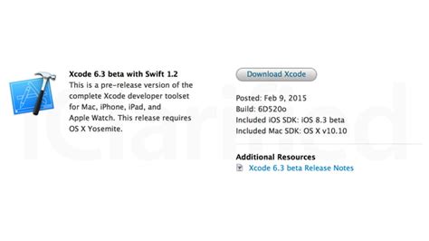 Apple Releases Xcode 6 3 Beta With Swift 1 2 To Developers IClarified