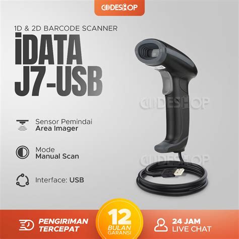 Jual Idata J7 Scanner Barcode 2d Handheld Scan Qr Code Usb Shopee Indonesia Jual Idata J7 Scanner Barcode 2d Handheld Scan Qr Code Usb Shopee Indonesia