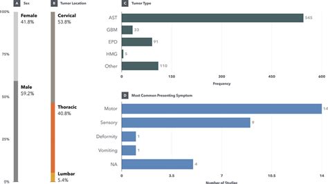 Pediatric Spinal Astrocytoma Demographics With Regard To Sex A Tumor