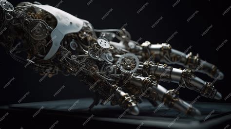Premium Ai Image Ai High Tech Smart Robot Arm