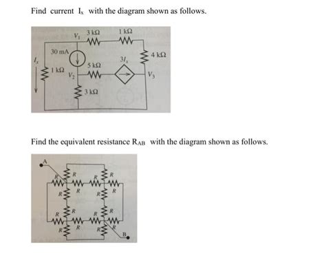Solved Find Current Ix With The Diagram Shown As Follows Chegg Com