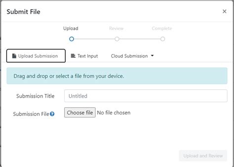 Submit To Turnitin Learning Technology Support