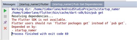 Stuck At Step 2 Use An External Package · Issue 15063 · Flutter
