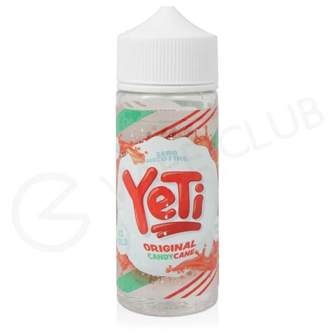 Candy Cane Shortfill E Liquid By Yeti Original 100ml