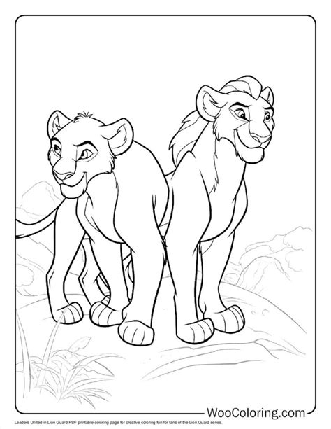 The Lion Guard Coloring Pages [2025]