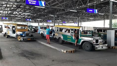 Jeepney Terminal In Sm Fairview Quezon City Youtube