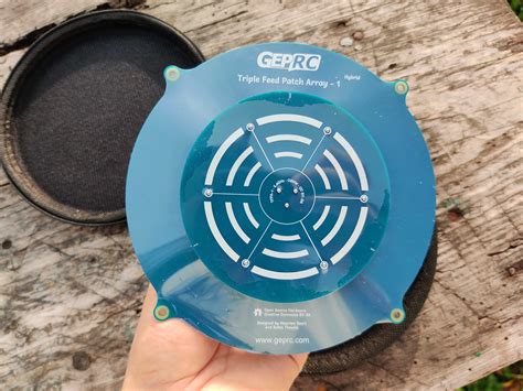 НОВА Антена GEPRC Triple Feed Patch Array 1 5 8G 14 4 dbi RHCP FPV R L 1 400 грн Аксесуари