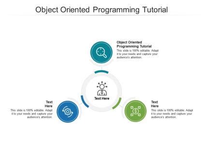 Object Oriented Programming Tutorial PowerPoint Presentation And Slides PPT Slide SlideTeam