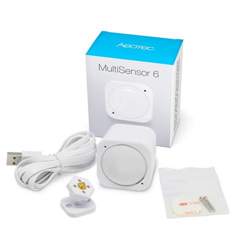 aeotec multisensor 6 z wave plus 6 in1 motion temperature humidity