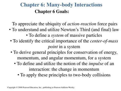 Ppt Chapter 6 Many Body Interactions Powerpoint Presentation Free