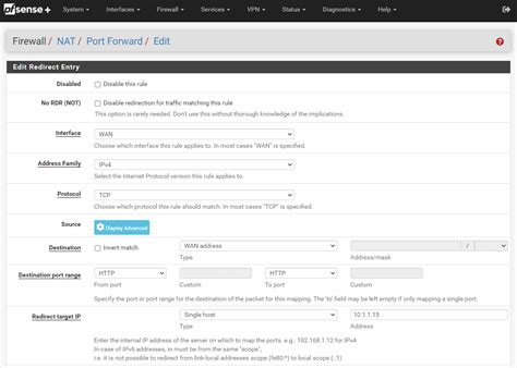 PfSense Network Address Translation Guide Zenarmor