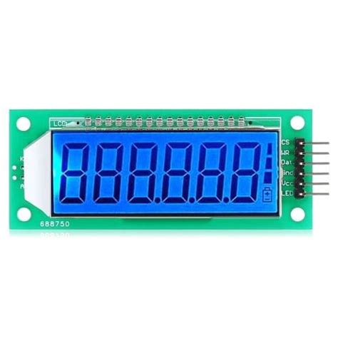 Ldtr Wg0101 2 4 Inch 6 Digit 7 Segment Lcd Display Module For Arduin Uniqbuy