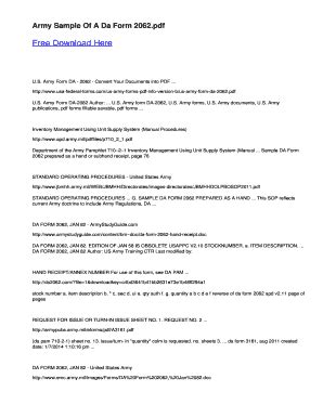 18 Printable Army Inventory Form Templates Fillable Samples In PDF Word To Download PdfFiller