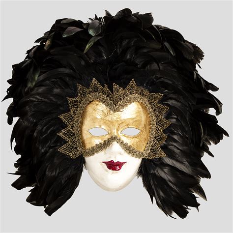 Piuma Volto Eyes Wide Shut Style Wearable Venetian Masks