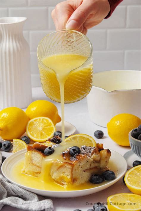 Lemon Bread Pudding Sauce