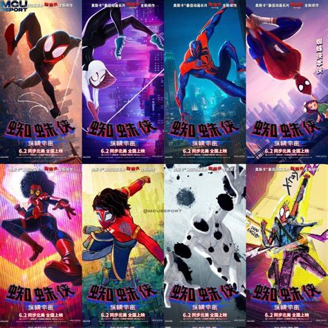 Spider Verse 2 Character Posters Artofit