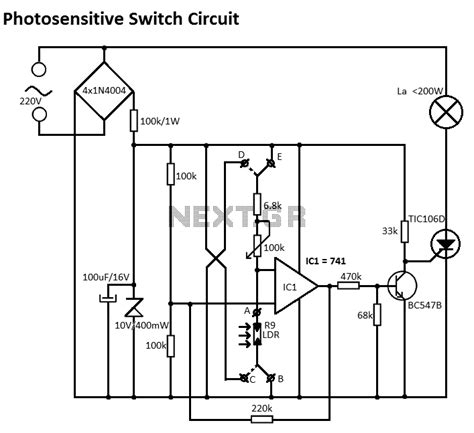 Light Sensitive Switch Circuit Under Repository Circuits 21557 Next Gr