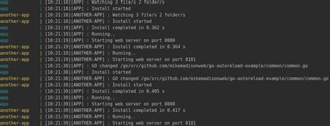 Running Golang Applications Inside Docker Containers With Auto Reload Todo Redo Mikhail