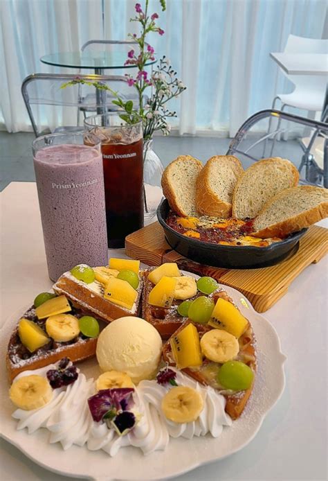 프리즘 연남 감성있는 와플이 있는 연남동디저트카페 네이버 블로그