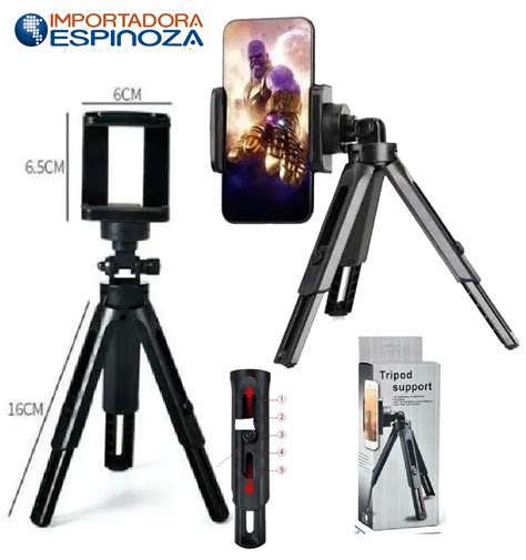 Tripode De Celular Byz0886 Reforzado Y Regulable Tripod Support