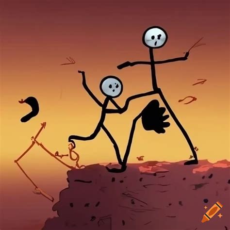 Walking Stick Figure Animation