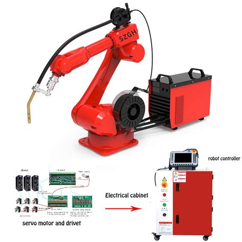 Newest Best Oem Industrial Automation System 6 Dof Welding Robot Otc Mig Tig Welding For Welding