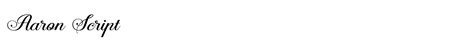 Aaron Script Font Webfont And Desktop Myfonts