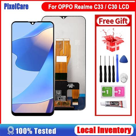 Original LCD With Frame For OPPO Realme C C Narzo I Prime Realme C S With Digitizer