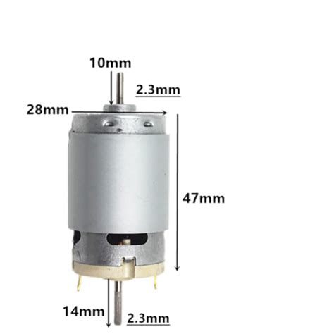 Kleine RS-390 Carbon Bursh Motor Dc 6V 9V 12V 2500... – Grandado