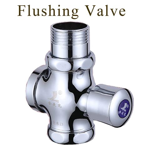 free shipping squatting pan flushing valves time delay valve stool
