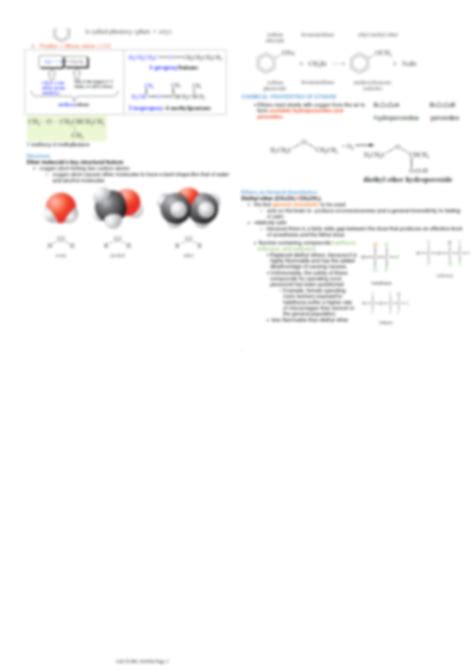 SOLUTION Organic Chemistry Lecture Ethers Studypool