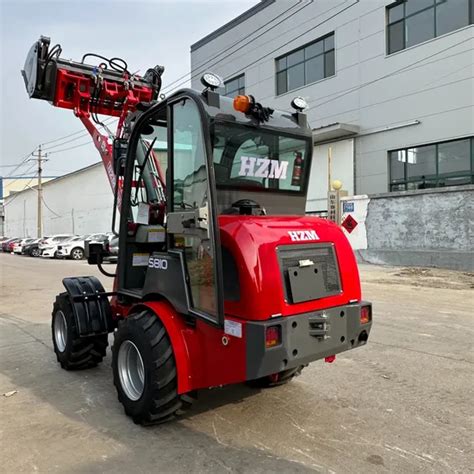 Hzm Cheapest China Smallest Diesel Wheel Loaders Mini Front End Loader