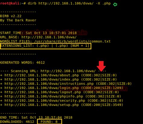 Comprehensive Guide On Dirb Tool Hacking Articles