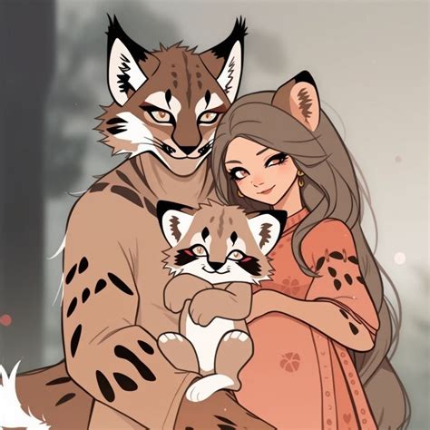 Lynx With Pregnant Wife That Is Furryai