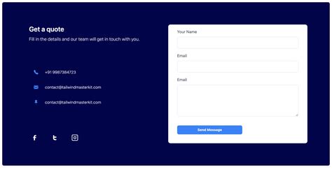 Contact Tailwind Master Kit